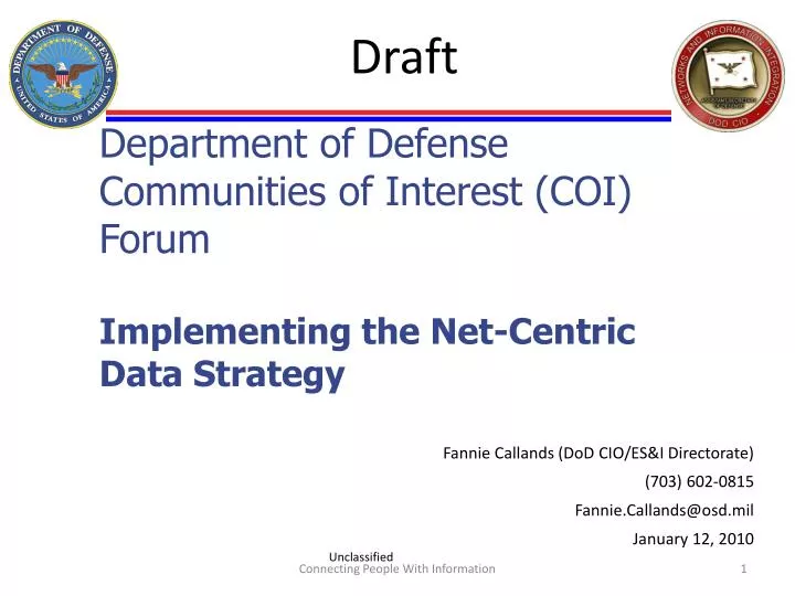 PPT - Unclassified PowerPoint Presentation, free download - ID:3234368