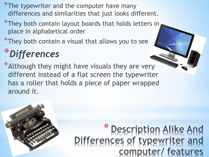 PPT - Typewriter PowerPoint Presentation - ID:3234824