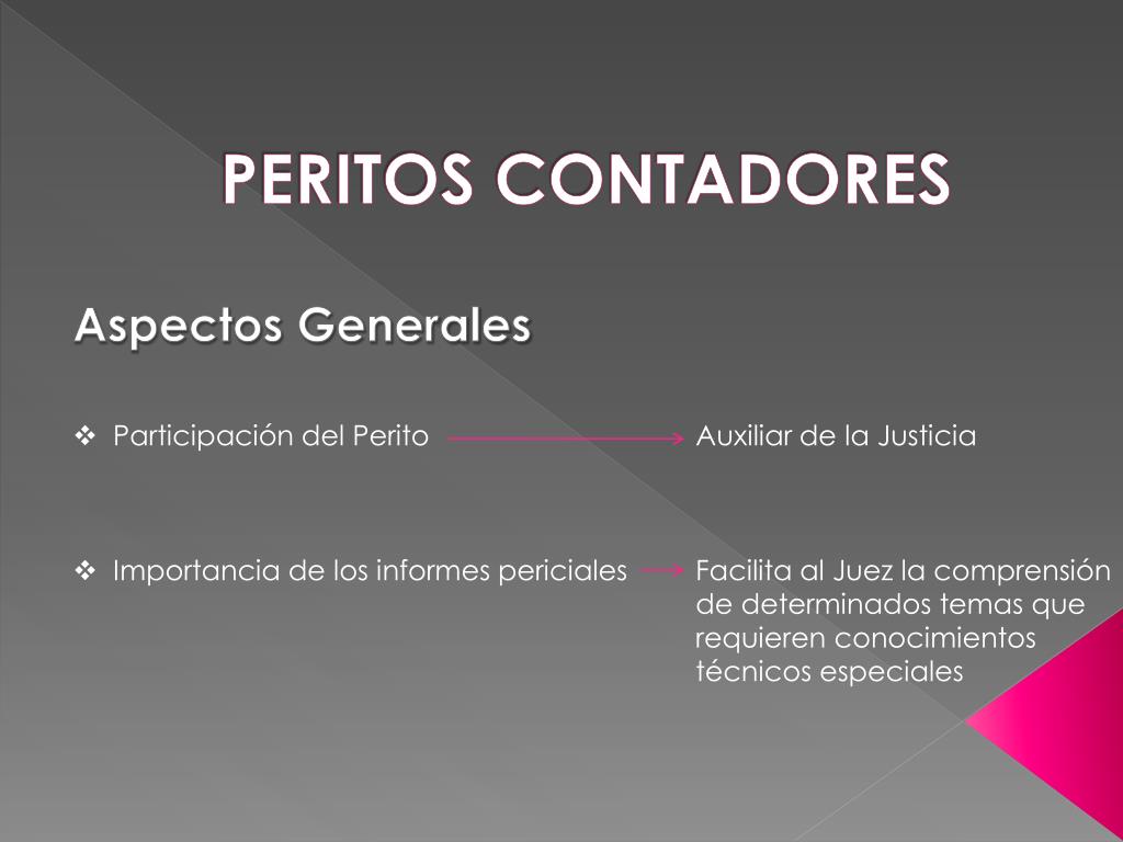 PPT - PERICIAS CONTABLES DEL FUERO PENAL PowerPoint Presentation, free ...