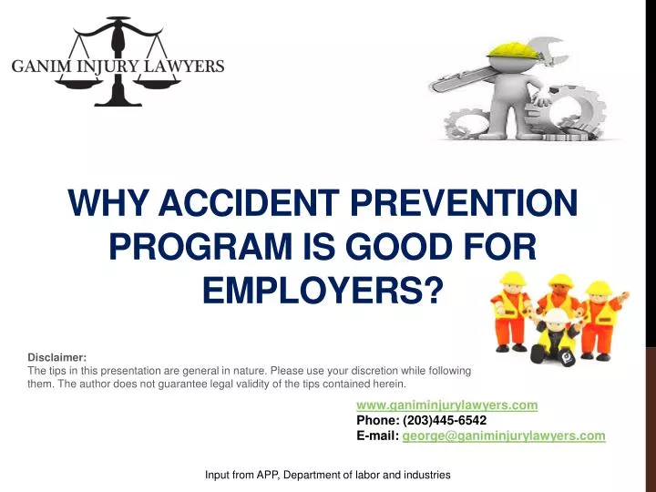 PPT - Why Accident Prevention Program is Good for Employers? PowerPoint ...