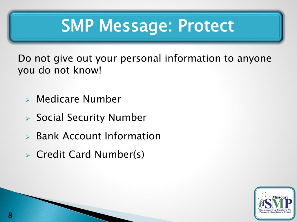 PPT - What is SMP? (Senior Medicare Patrol) PowerPoint Presentation ...