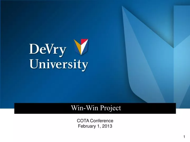 PPT - Win-Win Project PowerPoint Presentation, free download - ID:3236582