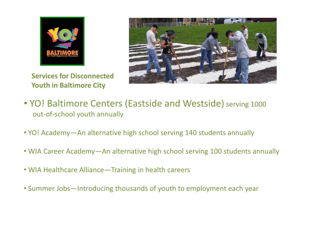 PPT - Empowering Baltimore's Out-of-School Youth for Success PowerPoint ...