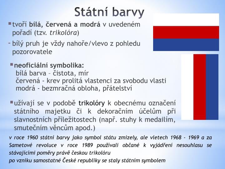 PPT - Státní symboly ČR PowerPoint Presentation - ID:3238852