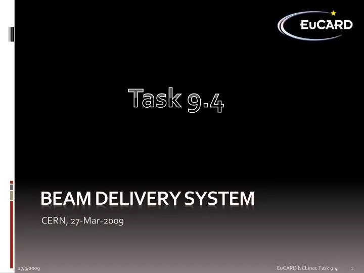 PPT - Beam Delivery System PowerPoint Presentation, free download - ID ...