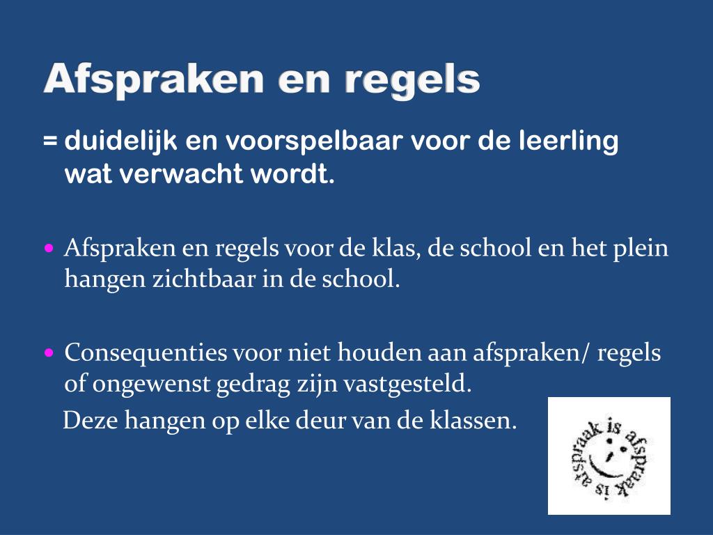 PPT - Afspraken/regels en het krullensysteem op De Wissel PowerPoint ...
