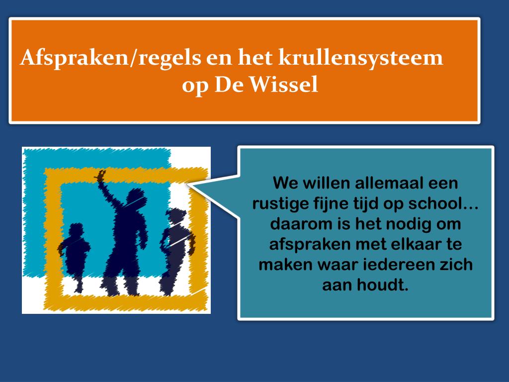 PPT - Afspraken/regels en het krullensysteem op De Wissel PowerPoint ...