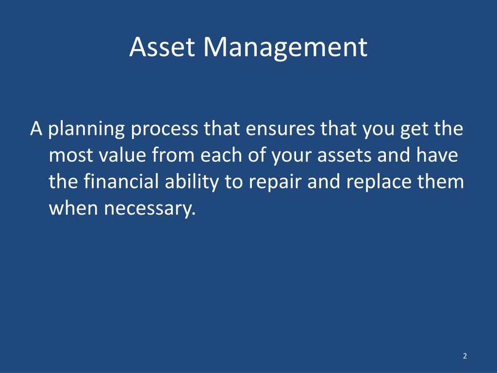 PPT - Optimizing Your Drinking Water System: Asset Management Guide ...