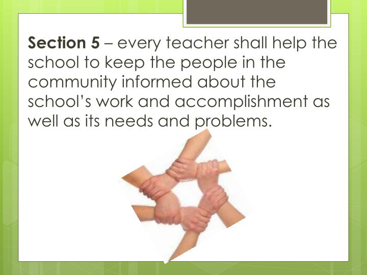 PPT - Code Ethics for Professional Teachers PowerPoint Presentation ...