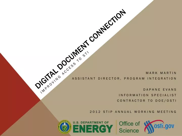 PPT - Digital Document Connection PowerPoint Presentation, free ...