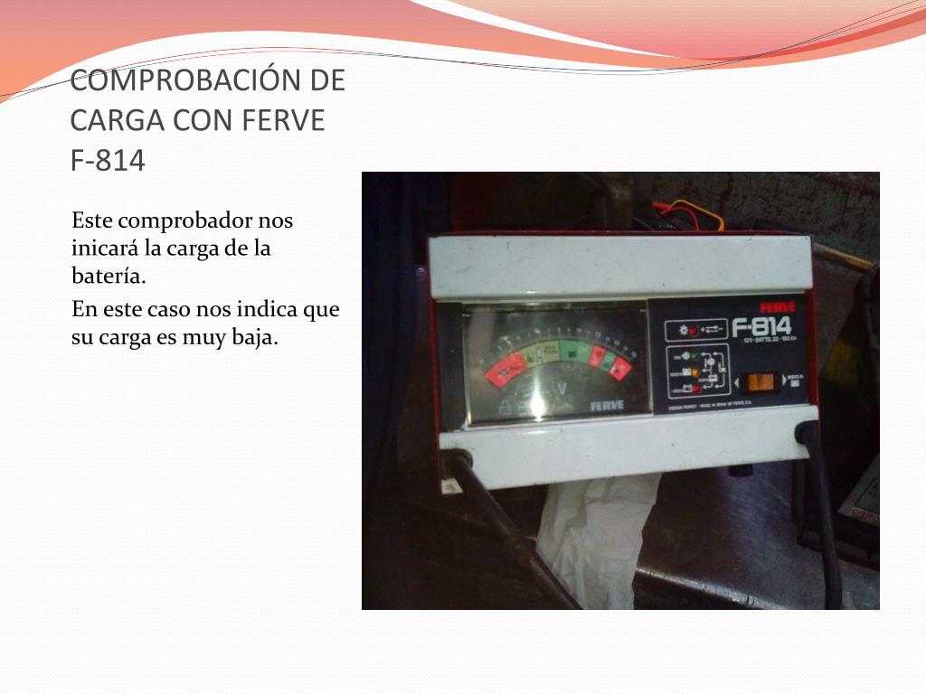 PPT - PROCESO DE MANTENIMIENTO Y CARGA DE LA BATERIA PowerPoint ...