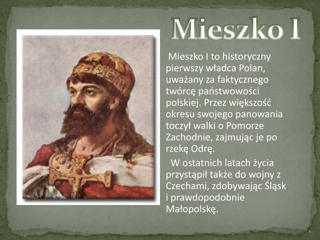 PPT - Najważniejsze wydarzenia z dziejów historii Polski od powstania ...