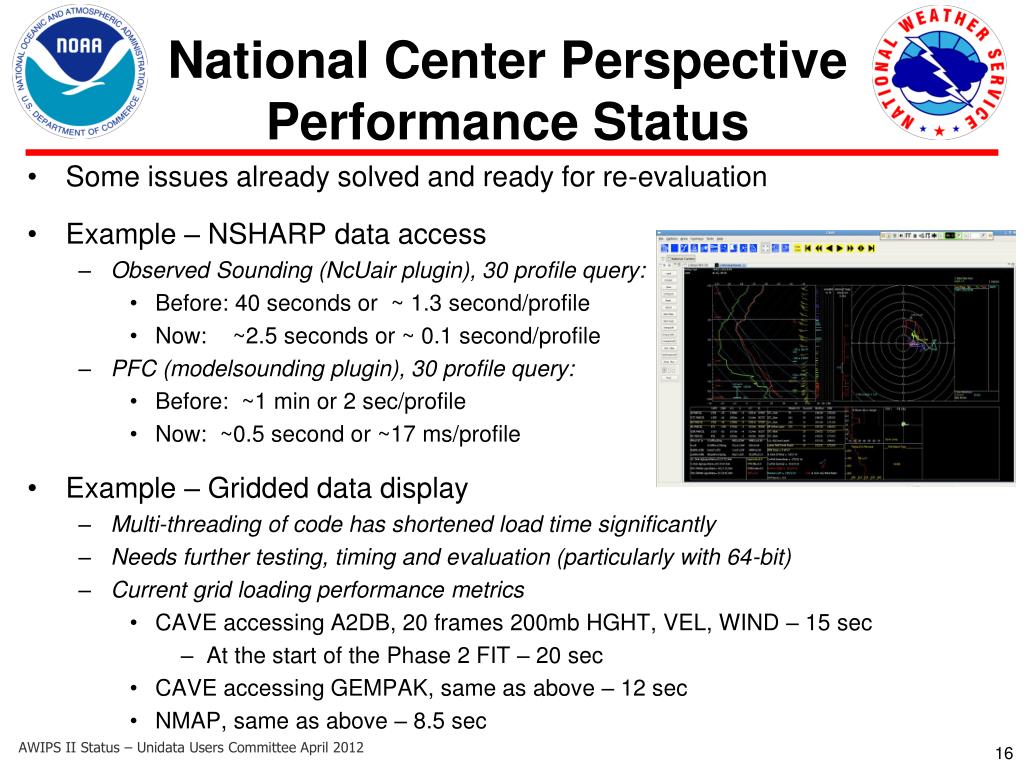 PPT - NAWIPS Migration to AWIPS II Unidata Users Committee Meeting ...