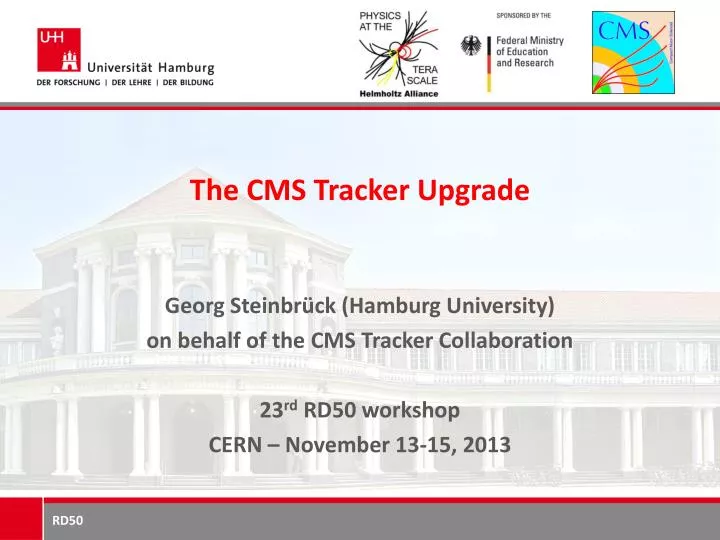 PPT - The CMS Tracker Upgrade PowerPoint Presentation, free download ...