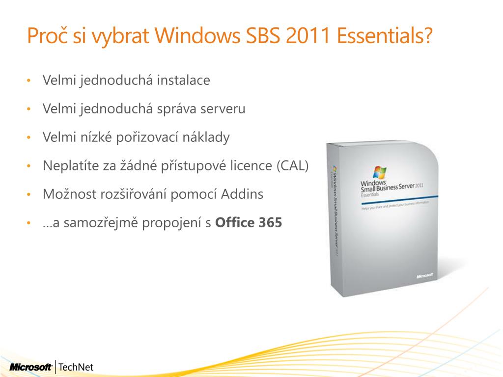 PPT - Office 365 a spolupráce s Windows SBS 2011 Essentials PowerPoint ...
