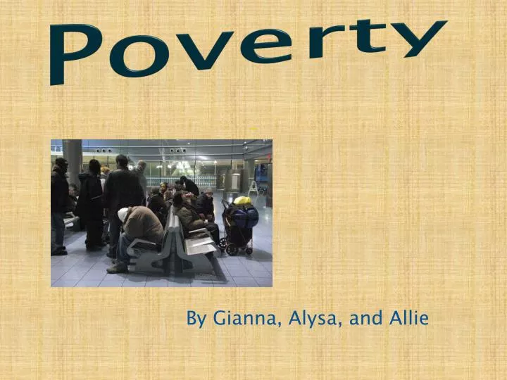PPT - Poverty PowerPoint Presentation, free download - ID:3244023