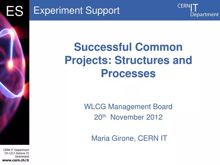 PPT - Successful Common Projects: Structures and Processes PowerPoint ...