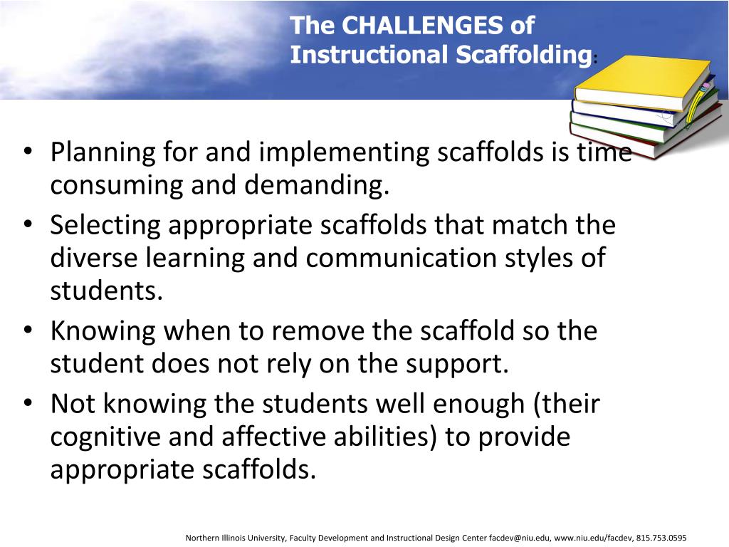 PPT Scaffolding Instruction When Should We Do It And What Does It