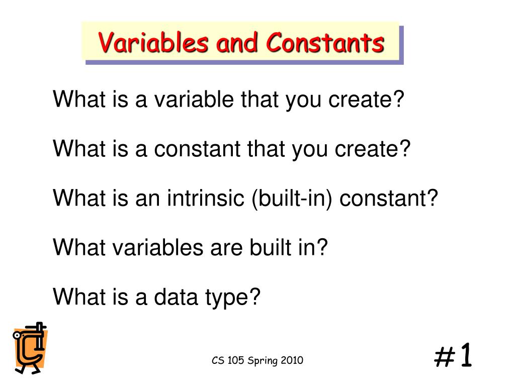 PPT - Variables and Constants PowerPoint Presentation, free download ... PPT - Variables and Constants PowerPoint Presentation, free download ...