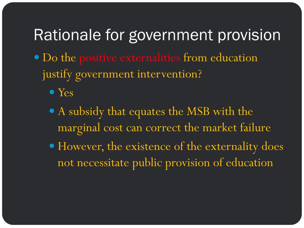 PPT - The Economics of Education Crisis and Reform PowerPoint ...
