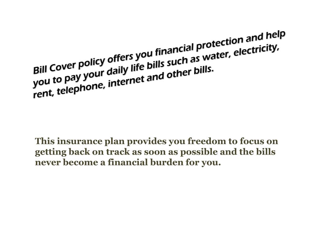 PPT - Bill Cover Versus Accident Cover PowerPoint Presentation, free ...