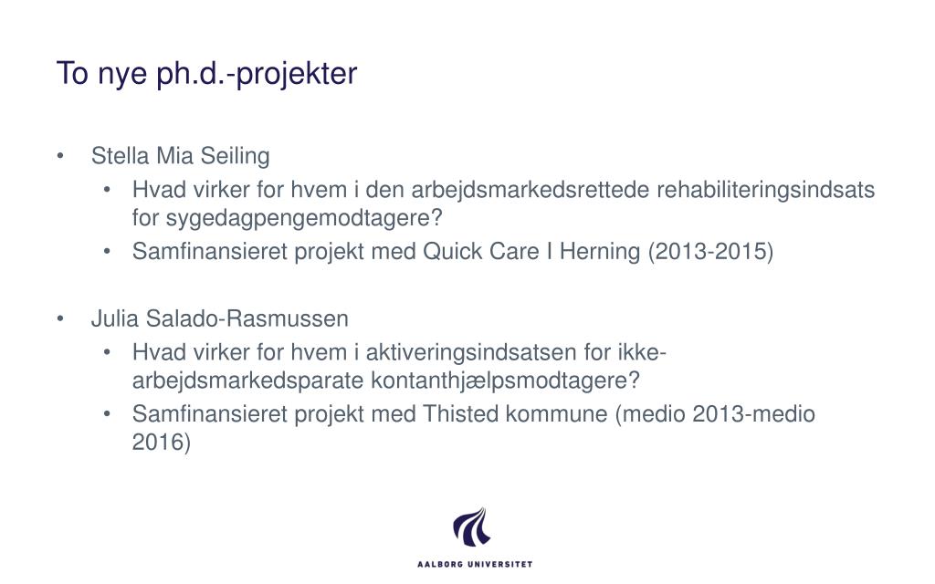 PPT - Hvad virker i aktiveringsindsatsen? PowerPoint Presentation, free download - ID:3246208