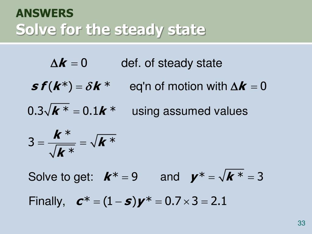 PPT - Economic Growth I: Capital Accumulation and Population Growth ...