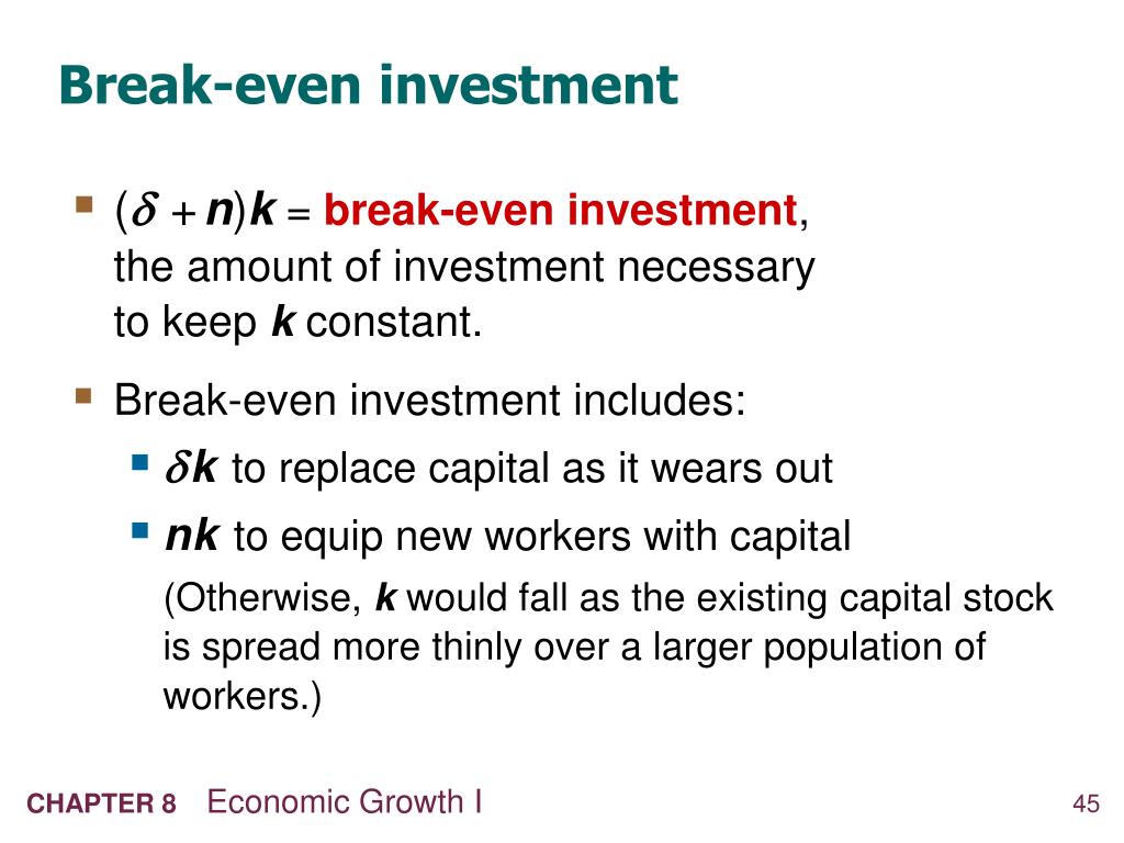 PPT - Economic Growth I: Capital Accumulation and Population Growth ...