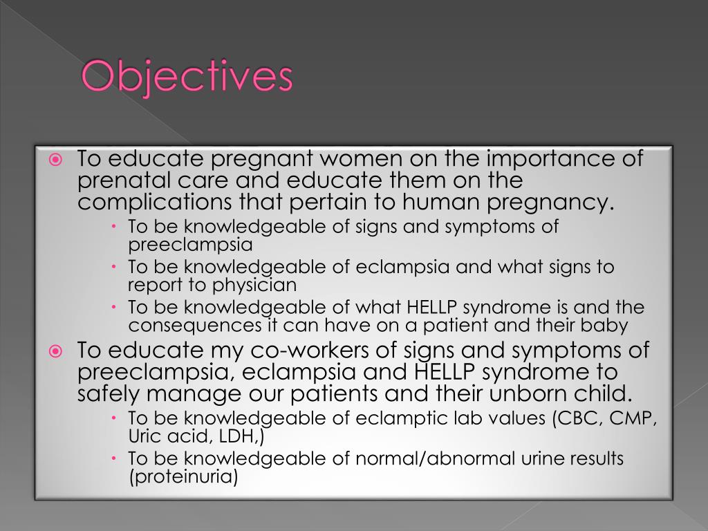 PPT - Preeclampsia, Eclampsia & HELLP Syndrome in Pregnancy PowerPoint ...