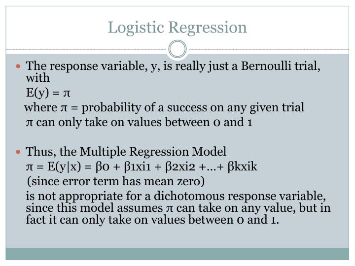 PPT - Logistic Regression PowerPoint Presentation - ID:3248211