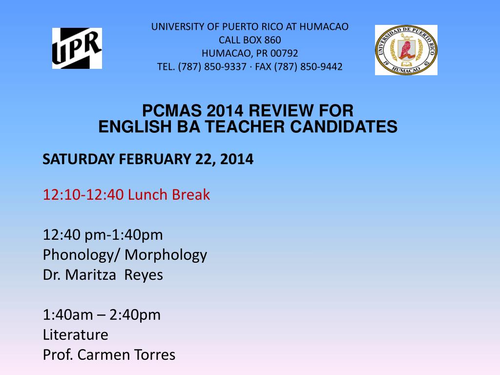 PPT - PCMAS ORIENTATION PowerPoint Presentation, free download - ID:3248855