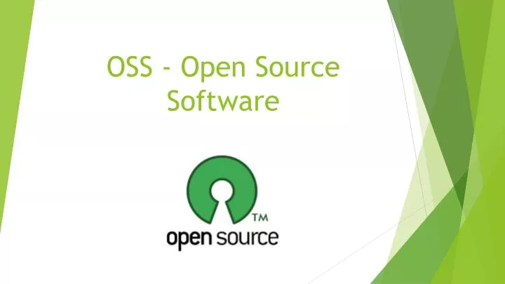 PPT - OSS - Open Source Software PowerPoint Presentation, free download - ID:3248881
