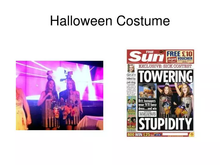 PPT - Halloween Costume PowerPoint Presentation, free download - ID:3249209