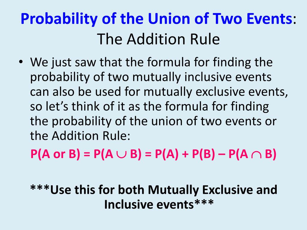 PPT - Mutually Exclusive and Inclusive Events PowerPoint Presentation ... PPT - Mutually Exclusive and Inclusive Events PowerPoint Presentation ...