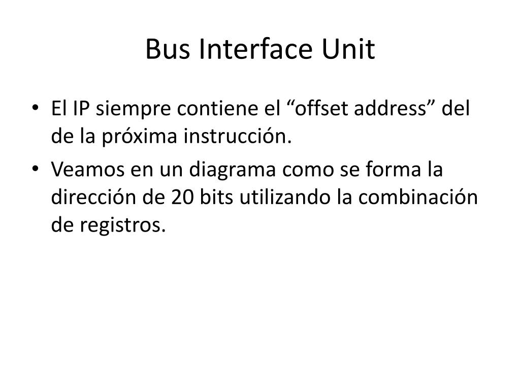 PPT - Arquitectura del 8086/8088 TEEL 4011 PowerPoint Presentation ...