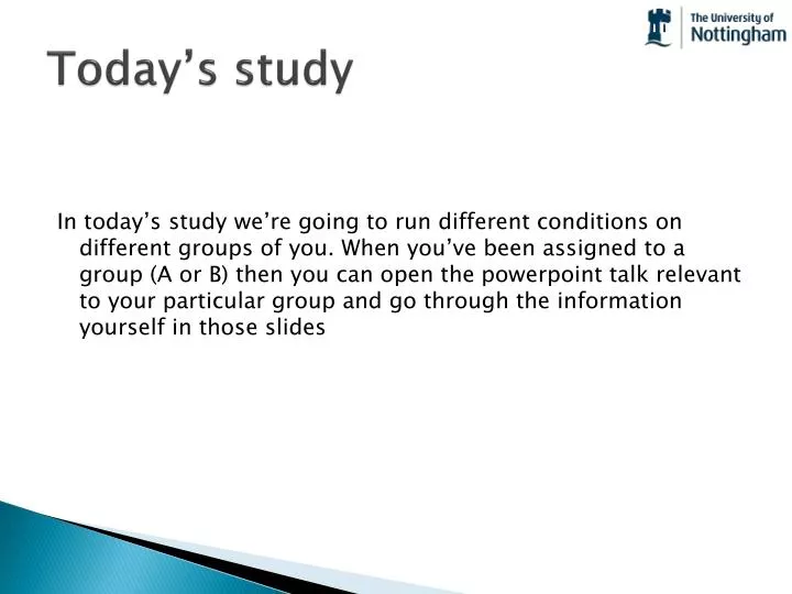 PPT - Today’s study PowerPoint Presentation, free download - ID:3251777