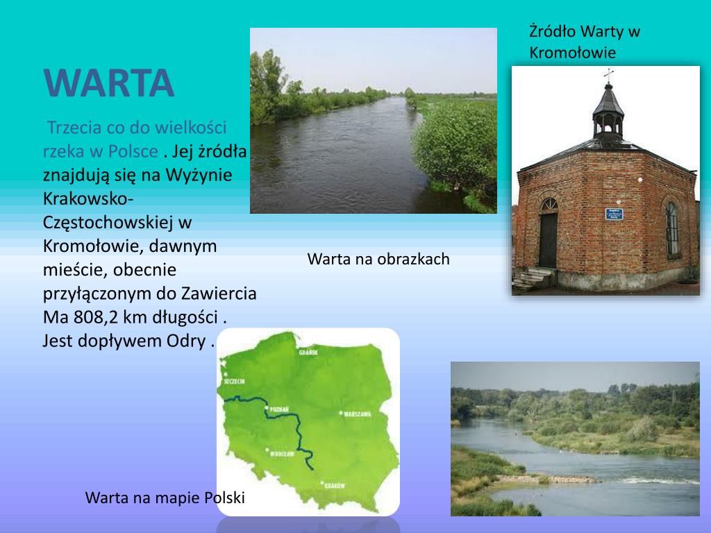 PPT - 8 najdłuższych rzek Polski PowerPoint Presentation, free download ...