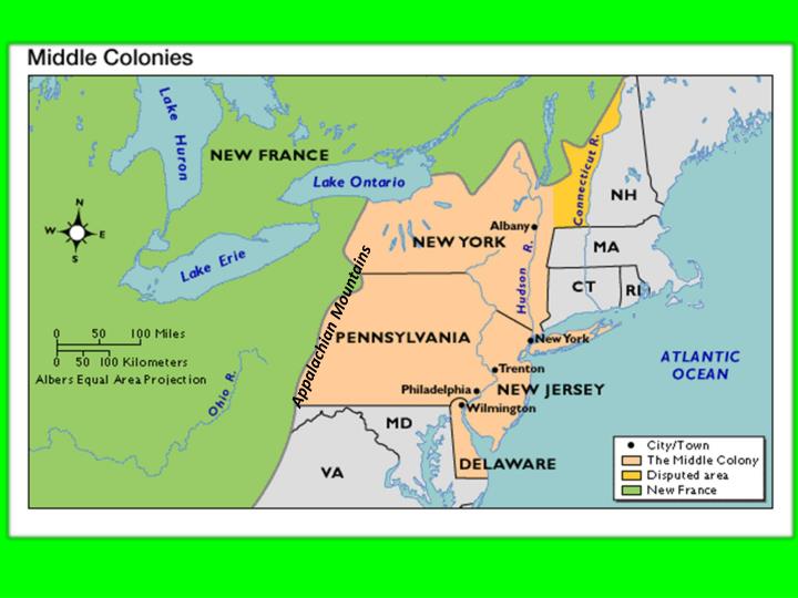 PPT - The Economy, Society, and Culture of the Middle Colonies, 1625 ...