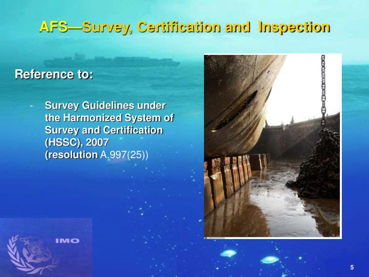 PPT - Anti-fouling Systems—Survey and Certification PowerPoint ...
