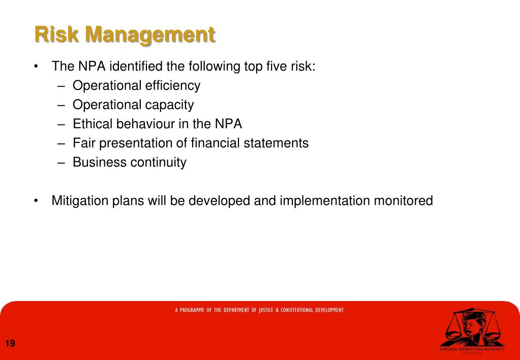 PPT - PRESENTATION OF THE NPA STRATEGIC PLAN FOR 2012/17 AND THE NPA ...