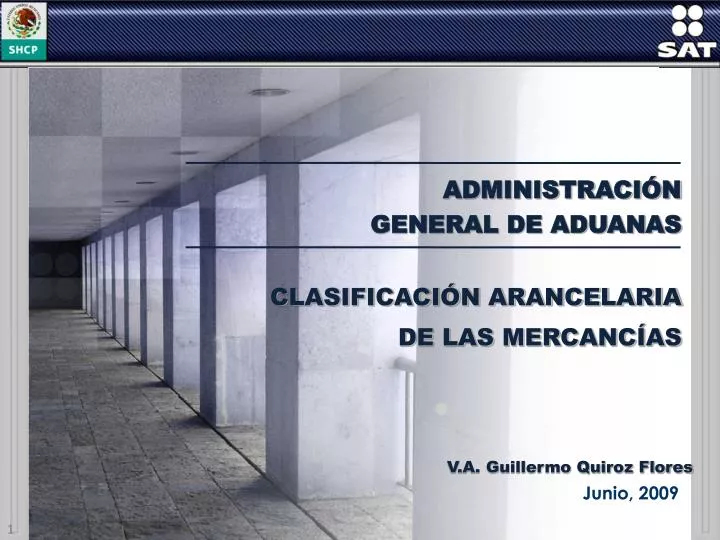 PPT - ADMINISTRACIÓN GENERAL DE ADUANAS PowerPoint Presentation, free ...
