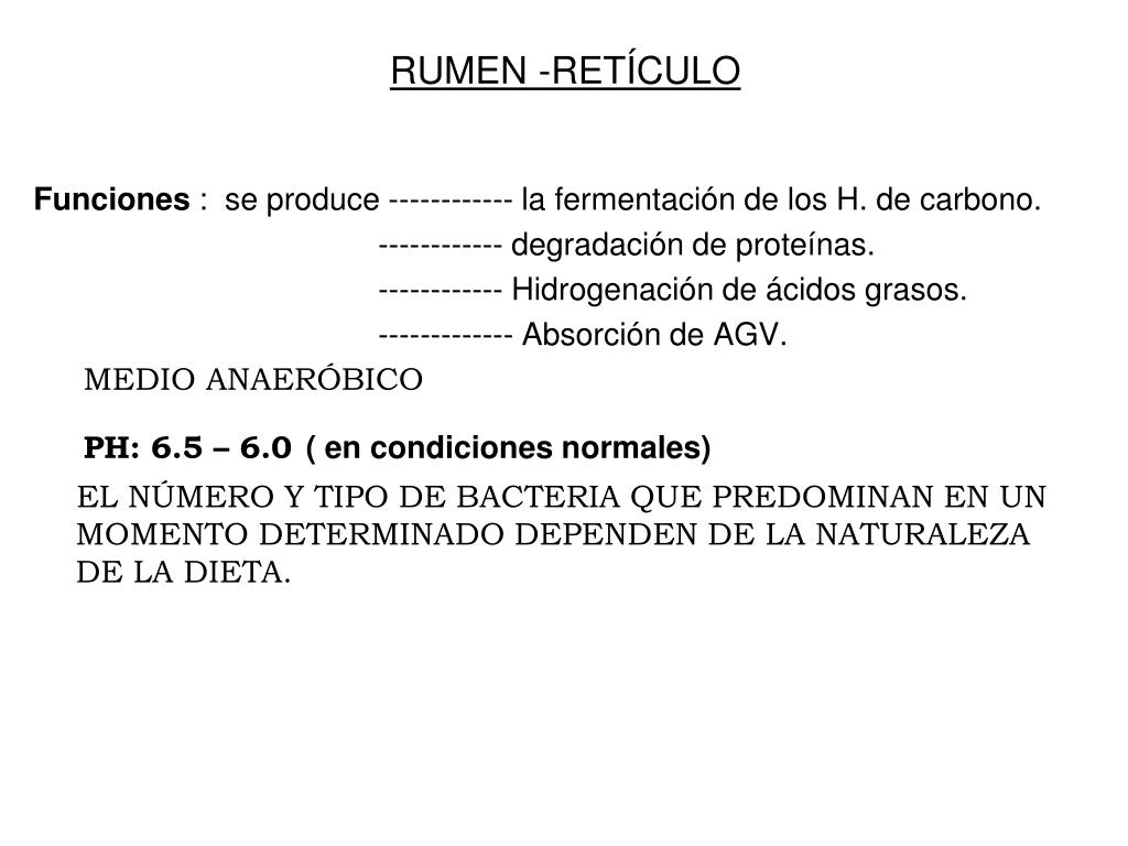PPT - CÓMO VARÍA EL PH RUMINAL EN FUNCIÓN DE LA ALIMENTACIÓN E. E. A. T ...