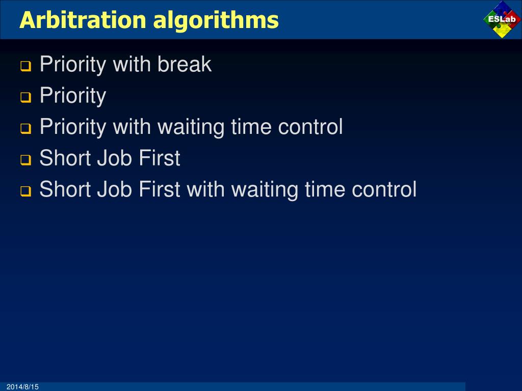 Ppt Performance Analysis Of Different Arbitration Algorithms Of The Amba Ahb Bus Powerpoint 2966