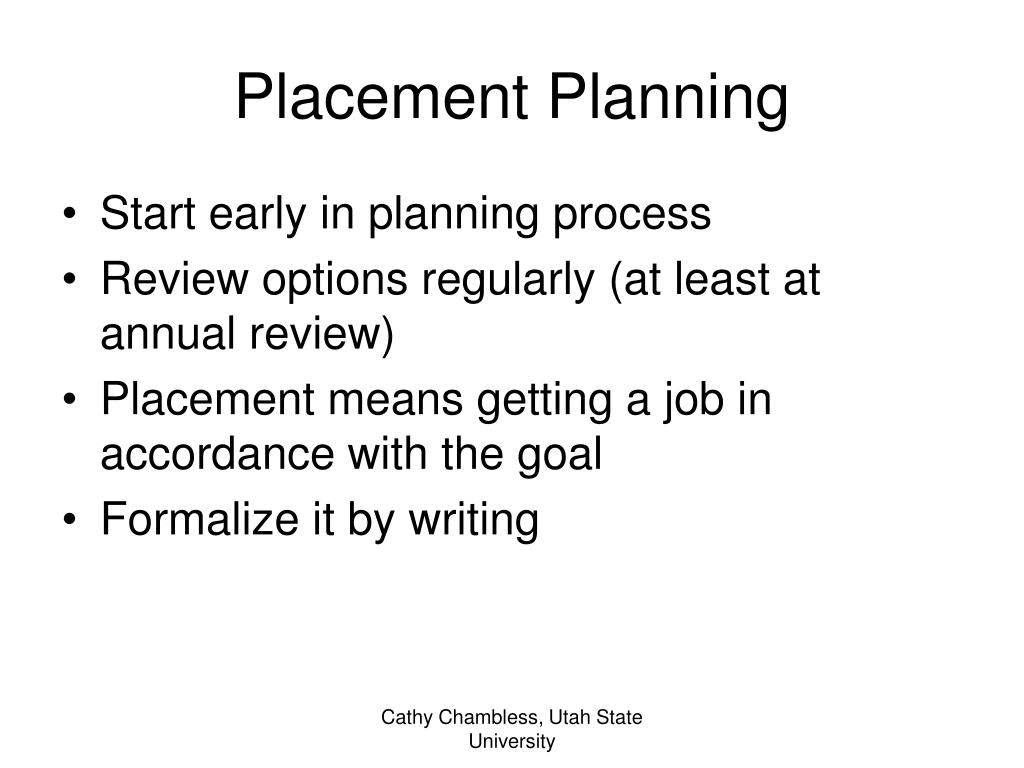 PPT - Job placement One Stop Career Centers Placement Services ...