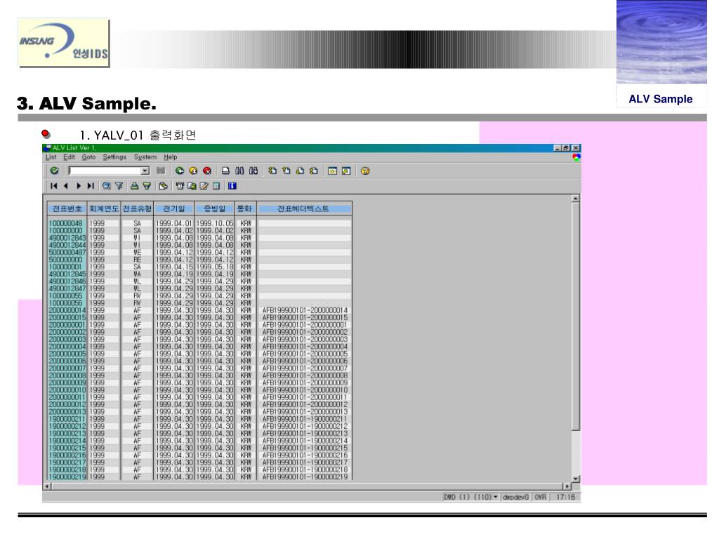 PPT - ALV (Abap List Viewer) PowerPoint Presentation, free download ... PPT - ALV (Abap List Viewer) PowerPoint Presentation, free download ...