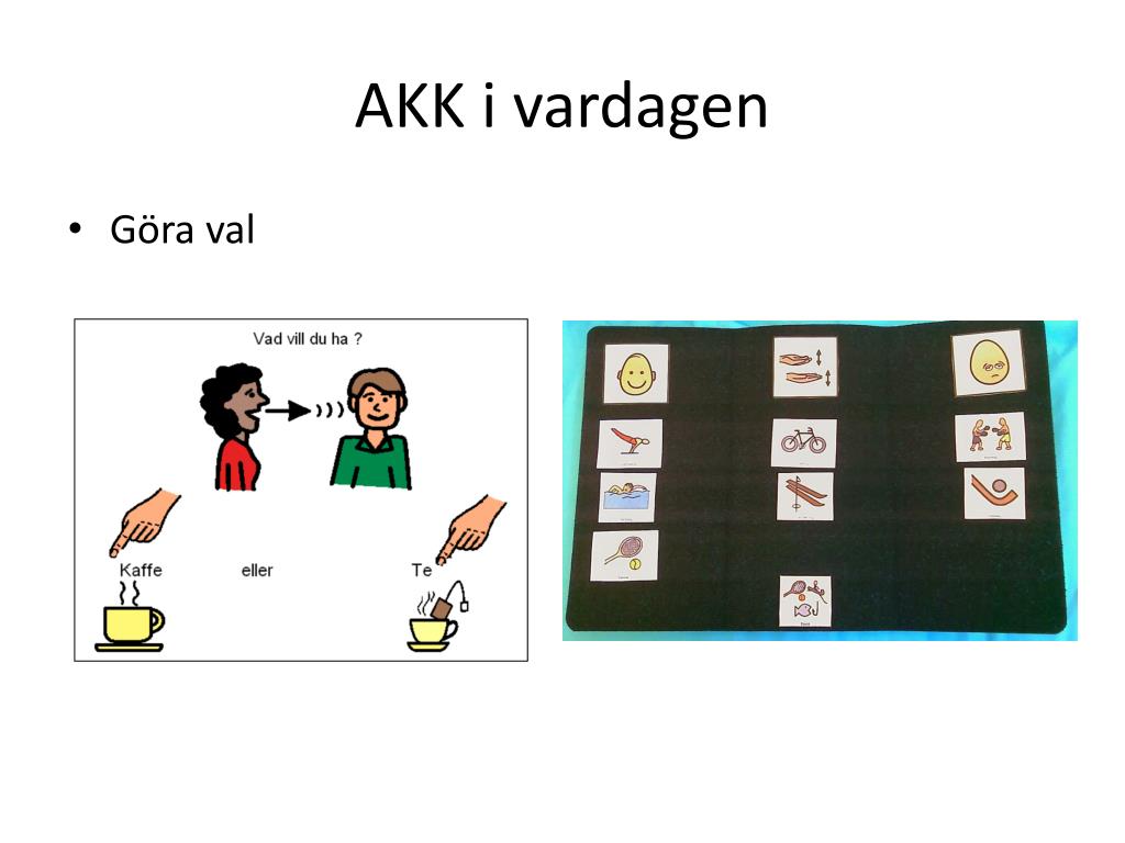 PPT - Vägen till Delaktighet Kommunikation och AKK PowerPoint ...