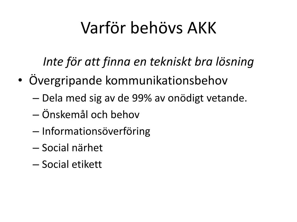 PPT - Vägen till Delaktighet Kommunikation och AKK PowerPoint ...