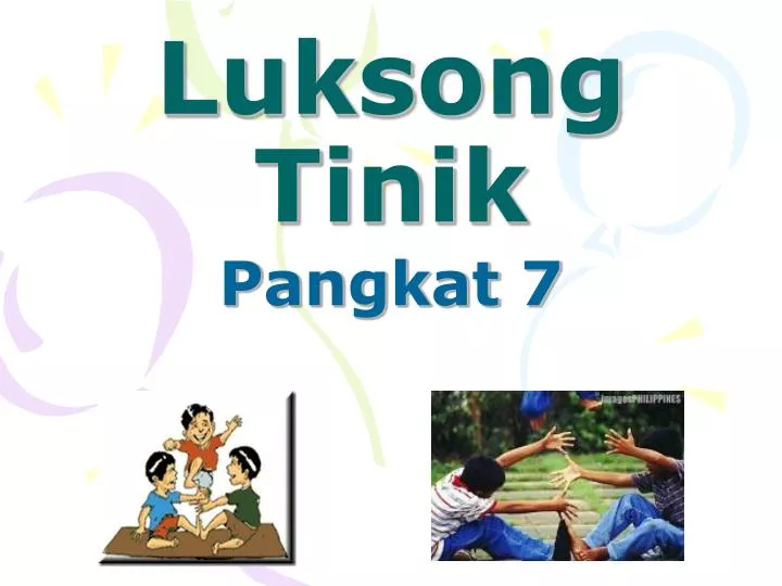 PPT - Luksong Tinik PowerPoint Presentation, free download - ID:3254963