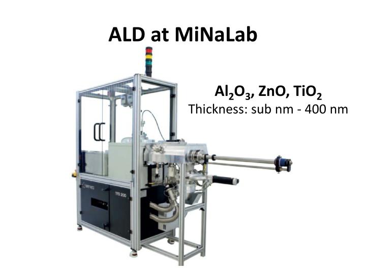 PPT - Atomic Layer Deposition - ALD PowerPoint Presentation - ID:3255189