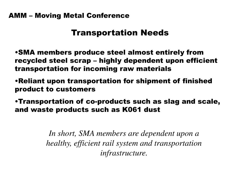 PPT - American Metal Market Conference Moving Metal PowerPoint ...